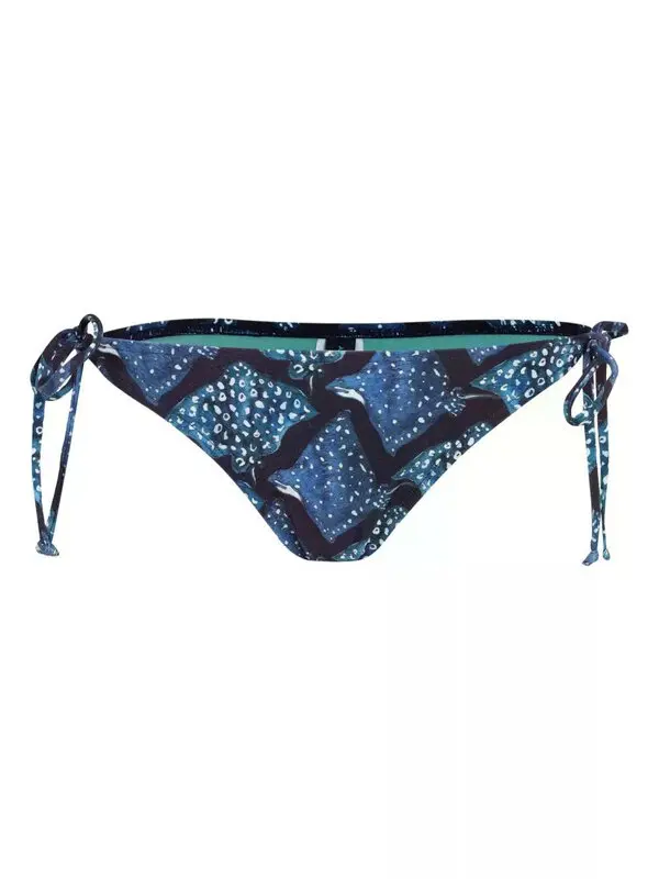 LYGIA & NANNY Asteca Bikini Bottom - Blue