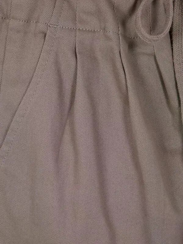 ENTIRE STUDIOS Cinch Wide-leg Trousers - Brown