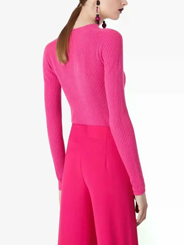 Giorgio Armani V-neck Ribbed Jumper