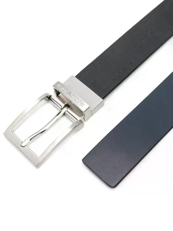Emporio Armani Logo Debossed Belt