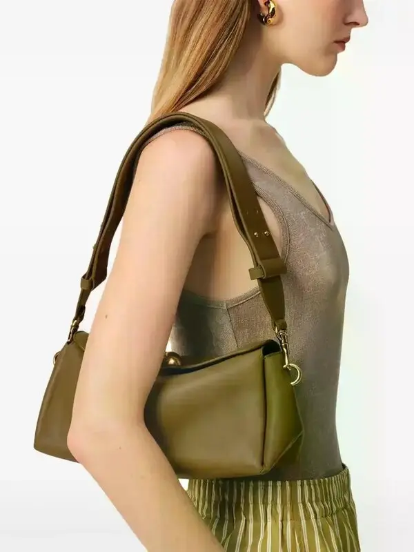 AMI Paris Mini Carrousel Shoulder Bag - Green