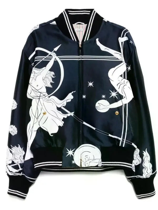 Thom Browne Oversized Blouson - 415 Navy