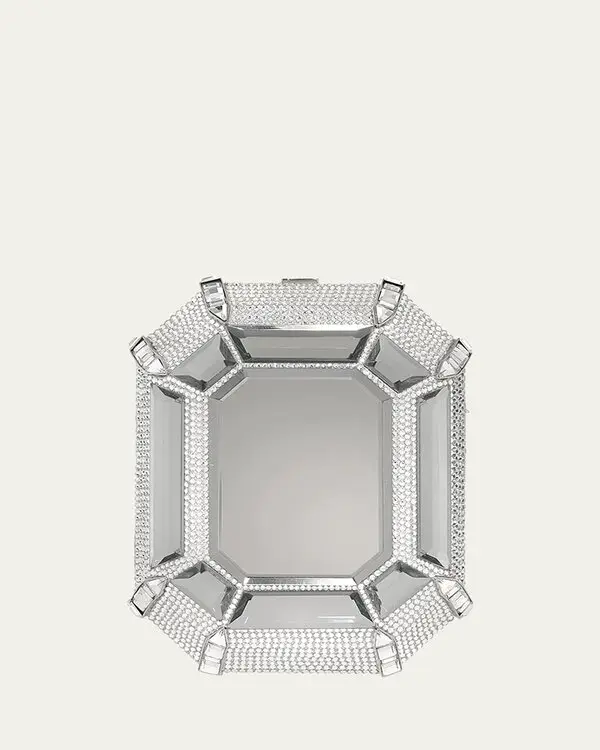 Judith Leiber Emerald-cut Ring Minaudiere