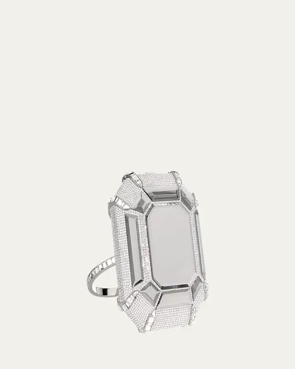 Judith Leiber Emerald-cut Ring Minaudiere