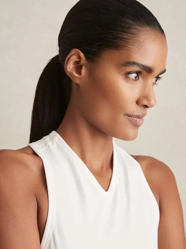 REISS Clara Racerback Vest Top