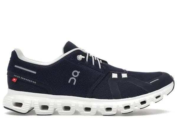 On Running Cloud 6in - Midnight/white