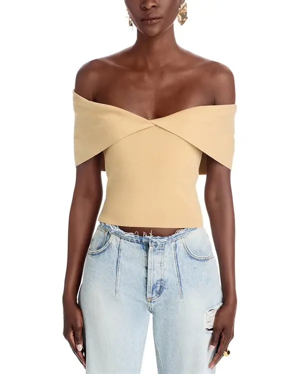 Cult Gaia Prescott Knit Top