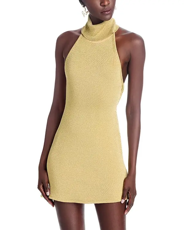 Cult Gaia Kaylilah Mini Dress - Gold