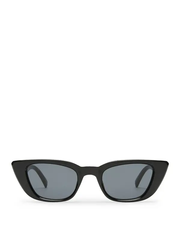 Le Specs Dream Lover 50mm Cat Eye Sunglasses - Black