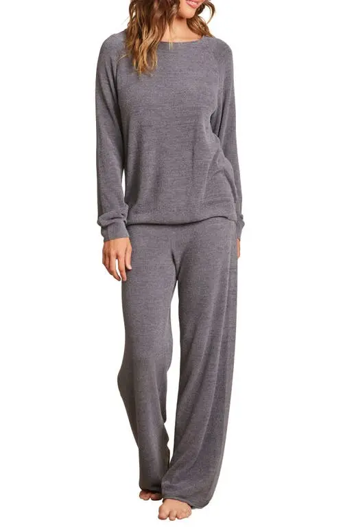 Barefoot Dreams Cozychic® Ultra Lite® Jersey Pajamas - Coal