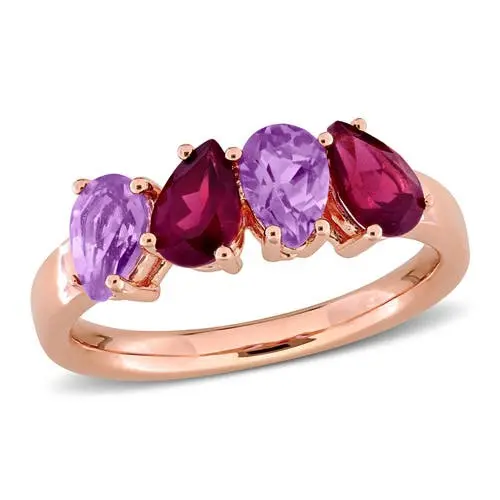 JULIANNA B. Rhodolite Gemstone Ring - Amethyst