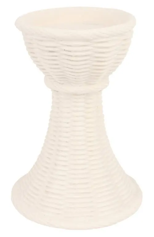 VIETRI Casa Larger Candlestick - Natural