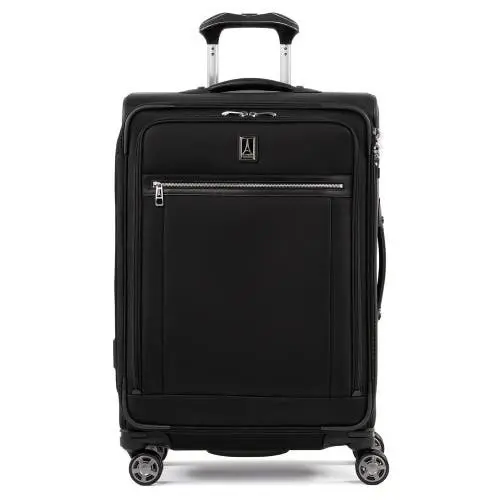 TRAVELPRO Platinum Elite 25-inch Expandable Spinner Luggage - Shadow Black