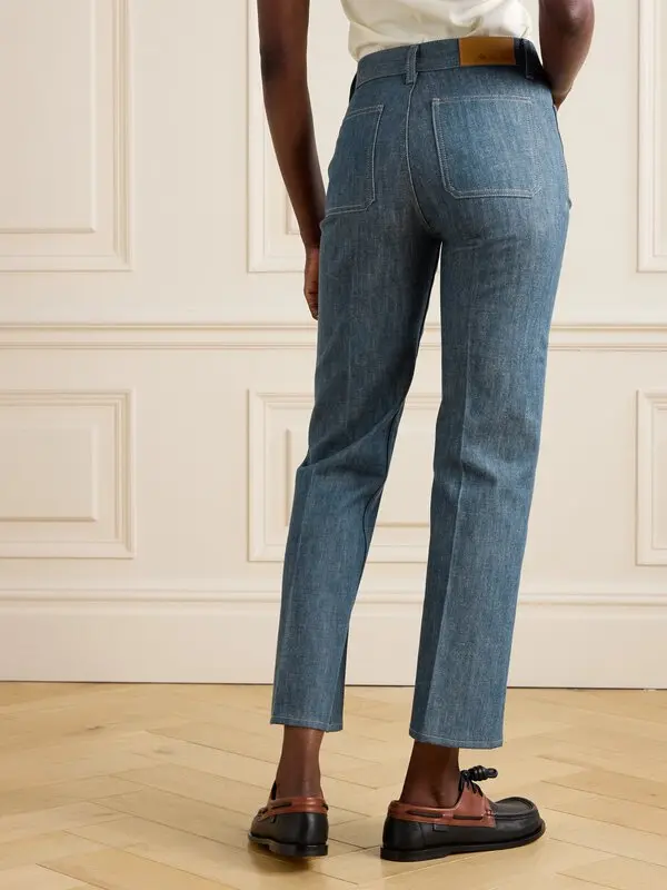 Loro Piana Lamark High-rise Flared Jeans