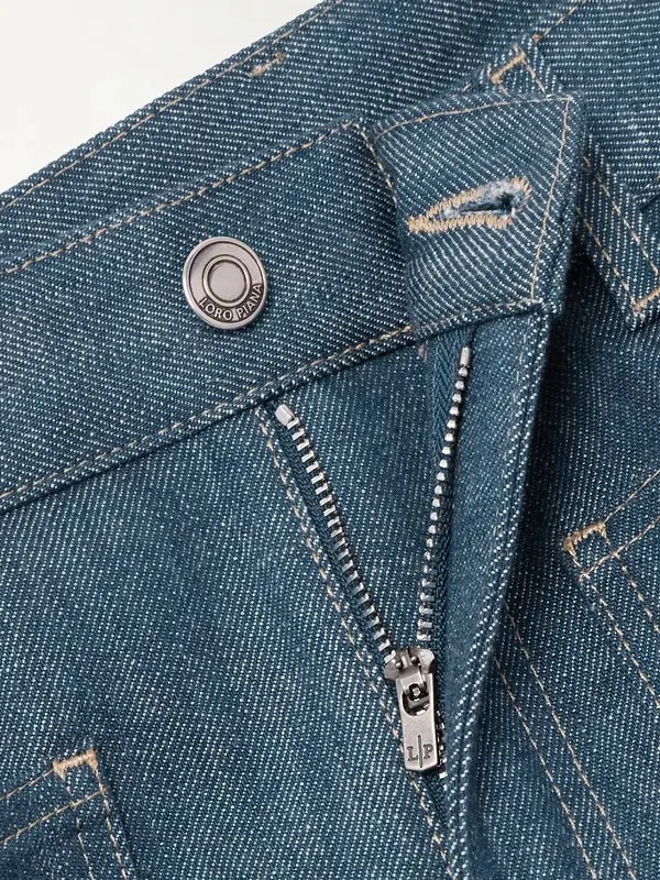 Loro Piana Lamark High-rise Flared Jeans