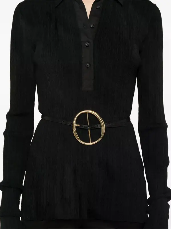 TOTEME Knitted Polo Top