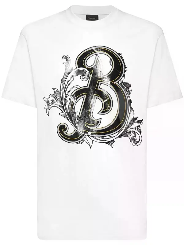 BILLIONAIRE Logo-print T-shirt - White