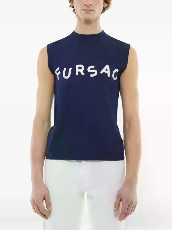 FURSAC Flocked-logo Tank Top