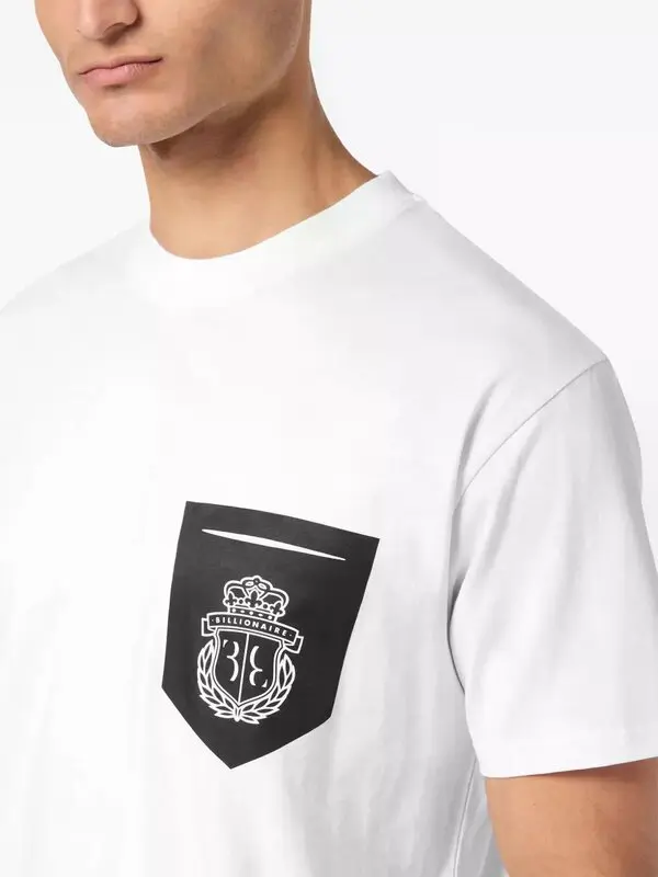 BILLIONAIRE Logo-print T-shirt - White
