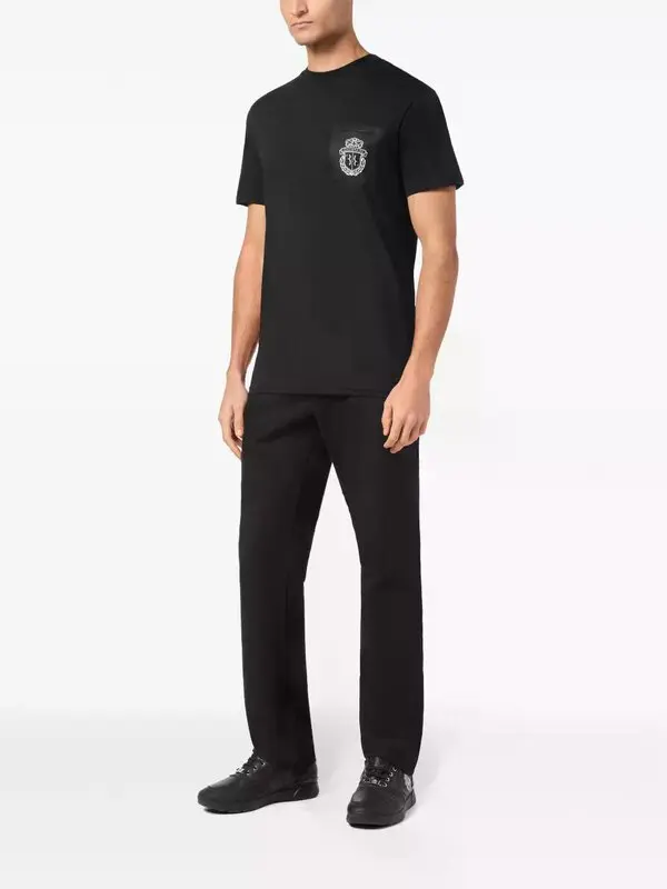 BILLIONAIRE Logo-print T-shirt - Black