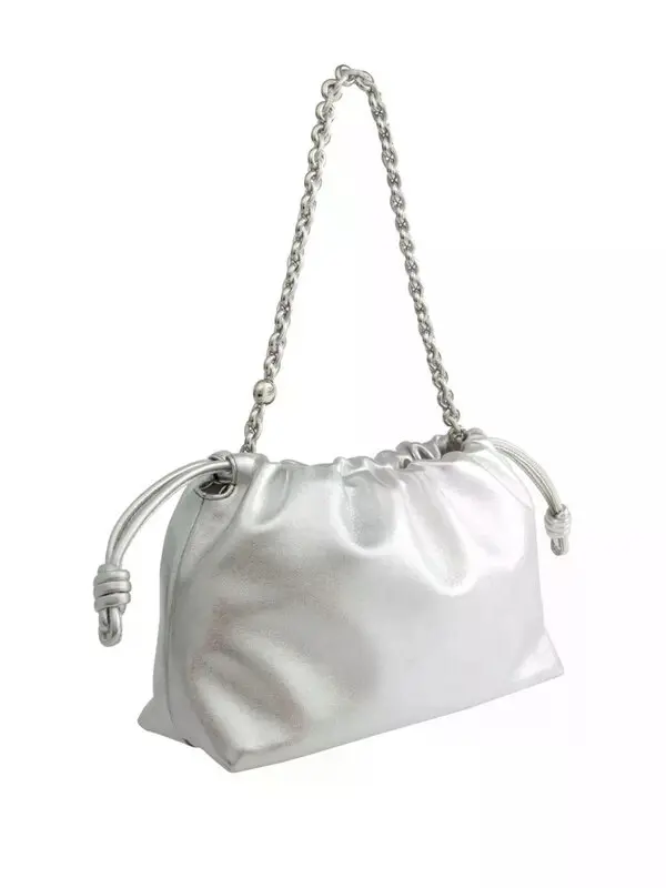 Loewe Flamenco Clutch - Silver
