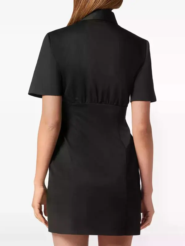 Philipp Plein Ruffle-trim Minidress