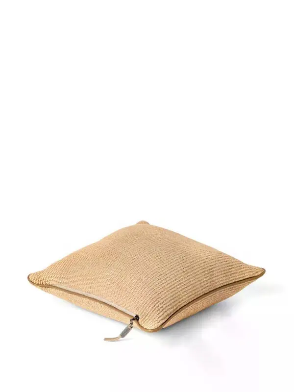 Brunello Cucinelli Techno Raffia Cushion