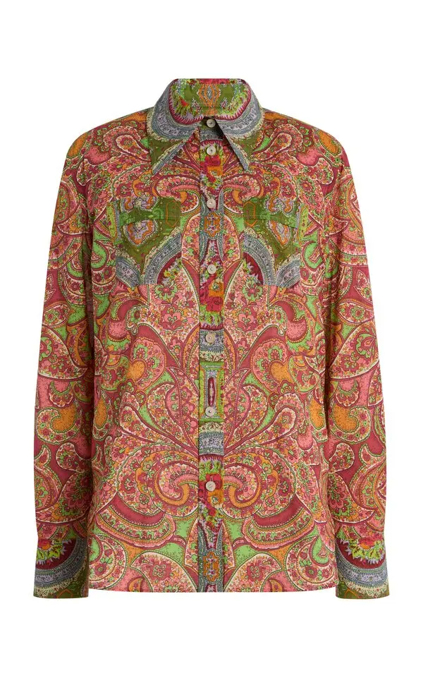 Valentino Garavani Paisley Cotton Shirt - Multi