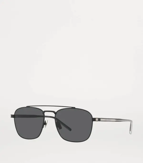 Saint Laurent Acetate Sl 665 Sunglasses - Black
