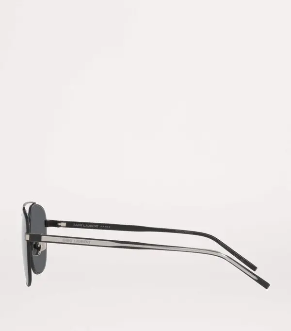 Saint Laurent Acetate Sl 665 Sunglasses - Black