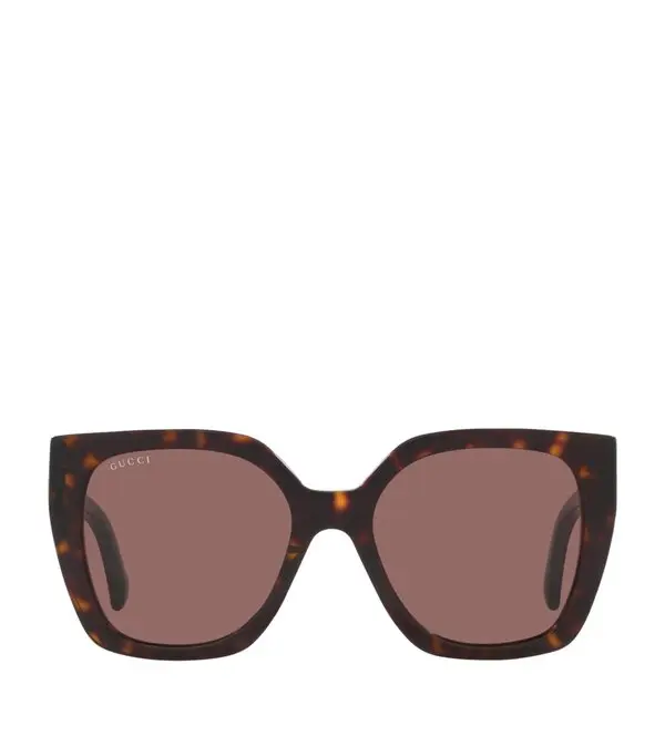 Gucci Acetate Sunglasses - Brown