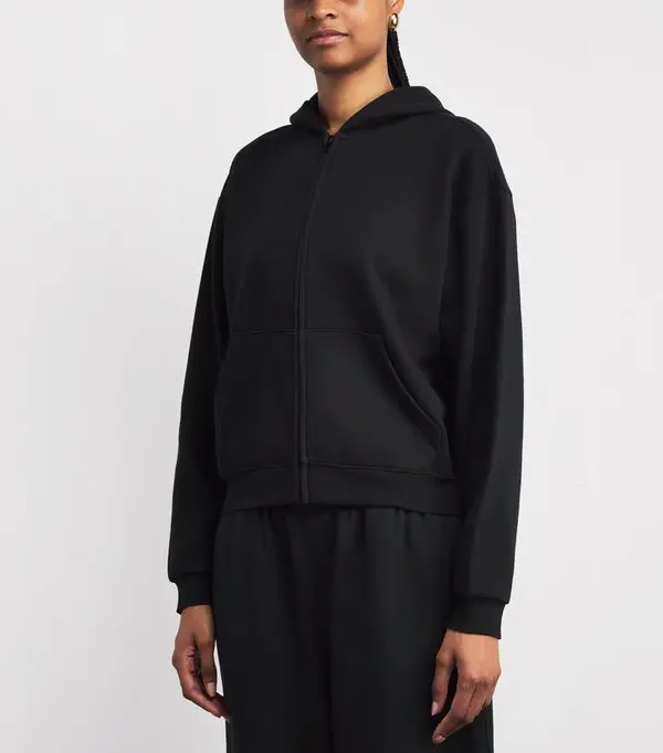 SKIMS Cotton-blend Fleece Classic Hoodie - Black