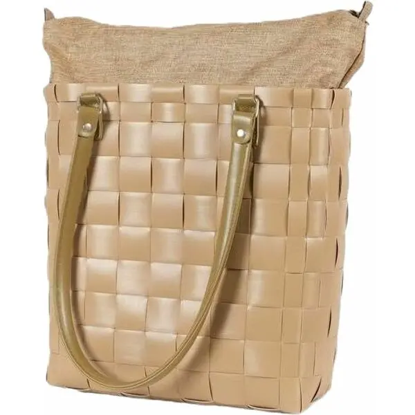 HANDED BY Soho Recycled Plastic Handbag - Khaki