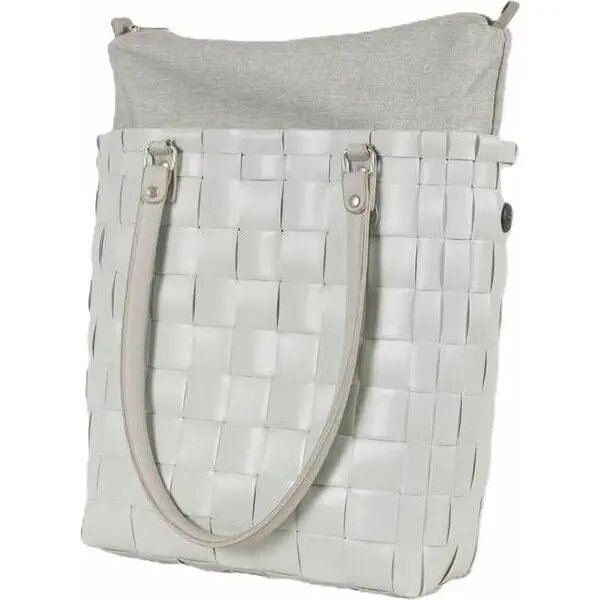 HANDED BY Soho Recycled Plastic Handbag - Misty Grey