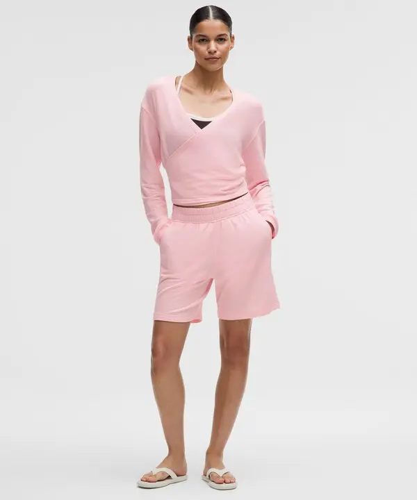 Lululemon Bermuda Mid-rise Shorts - Pink Pearl