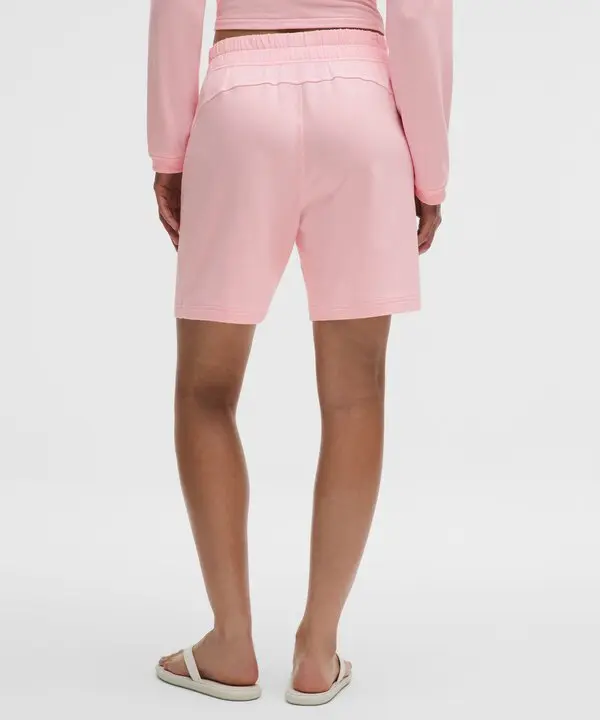 Lululemon Bermuda Mid-rise Shorts - Pink Pearl