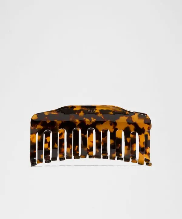 Lululemon Jumbo Claw Clip - French Press/burnt Caramel