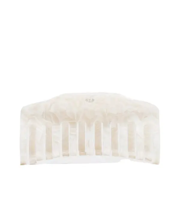 Lululemon Jumbo Claw Clip - Light Ivory/white