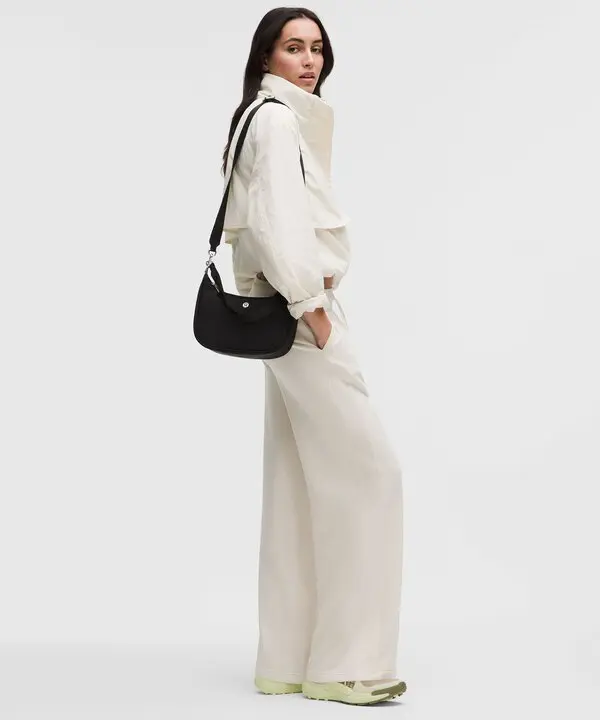 Lululemon City Essentials Small Shoulder Bag 3l - Black/silver