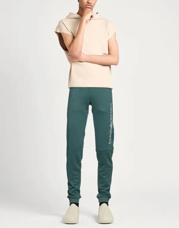 EA7 Pants Size Cotton, Polyester - Deep Teal