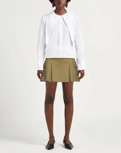 Maje Cotton Blend Mini Skirt