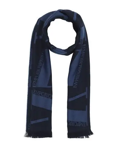 Emporio Armani Scarf Wool - Navy