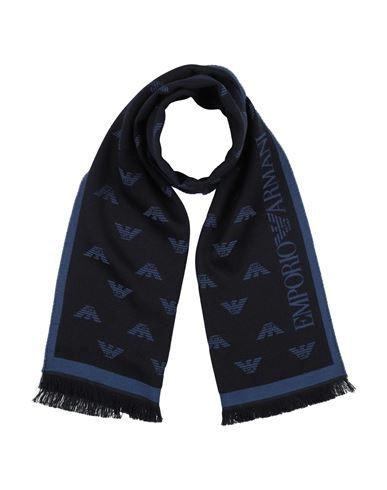 Emporio Armani Scarf Wool - Blue