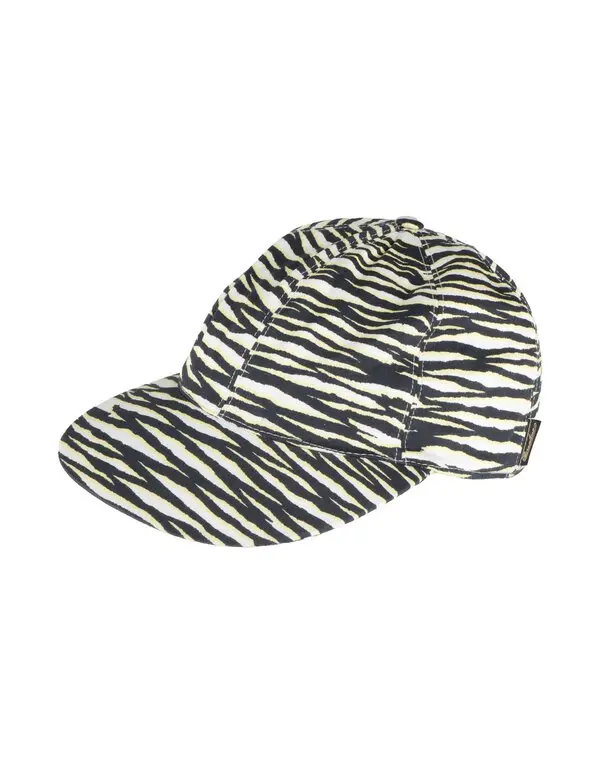 Borsalino Zebra-print Baseball Cap
