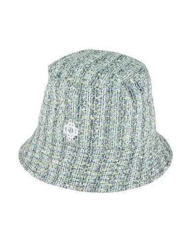 Maje Tweed Bucket Hat - Green