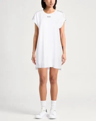 EA7 Mini T-shirt Dress - White