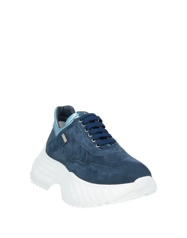 Paciotti Leather Lace-up Sneakers