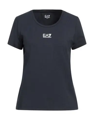 EA7 Cotton-blend T-shirt - Blue