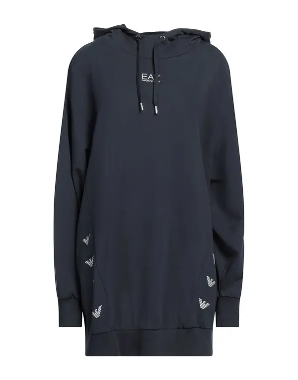 EA7 Organic Cotton Blend Jersey Sweatshirt