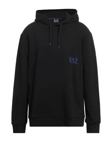 EA7 Cotton Blend Sweatshirt - Black